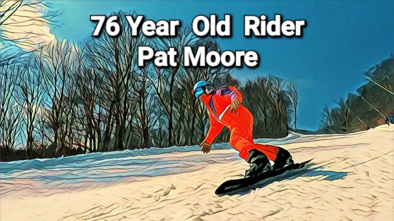 76 year old Rider Pat Moore Carving It Up - YouTube