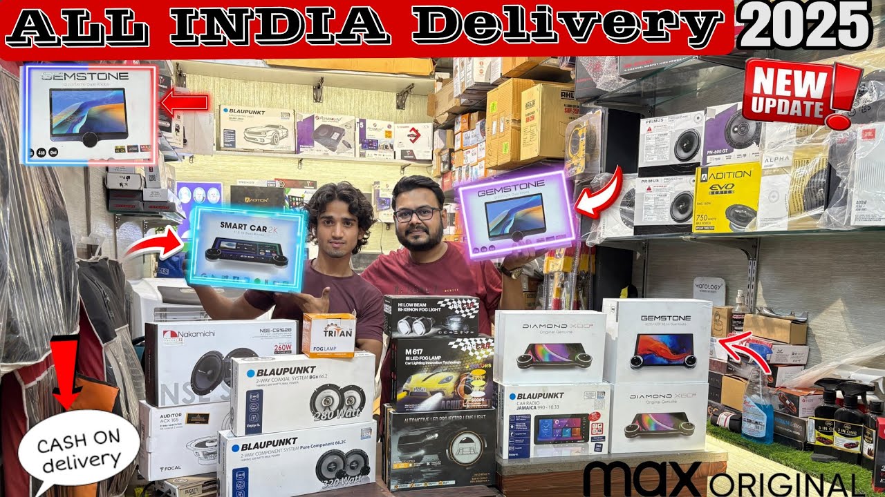 Best Android system for car accessories in delhi एक पीस भी ghar बैठे ...