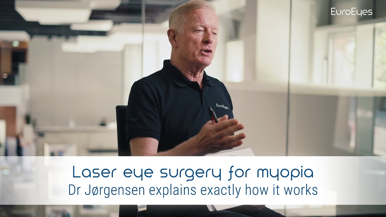 Laser eye surgery for myopia - how does it work? - YouTube