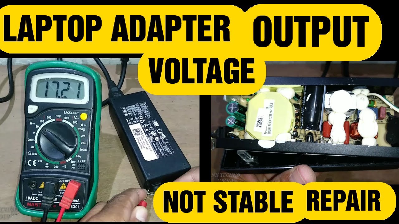 how to fix dell laptop adapter unstable output voltage I fix dell ...