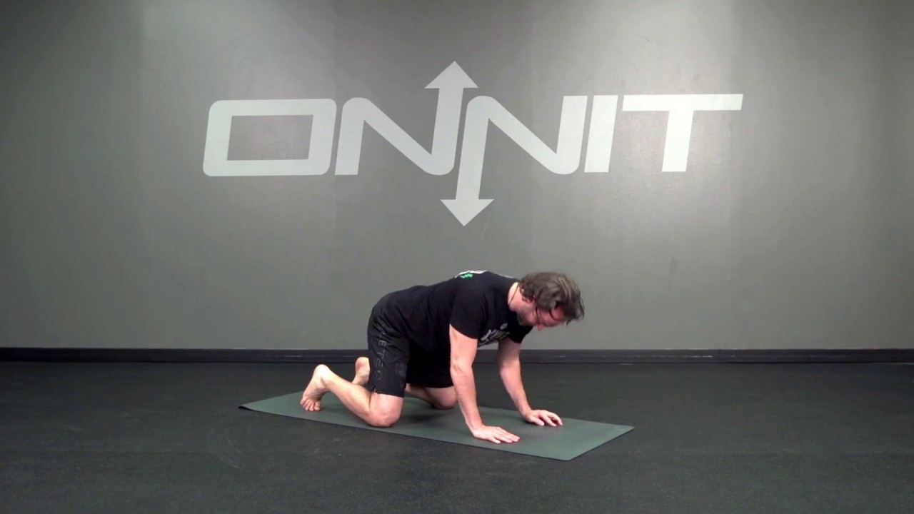 Kneeling Arm Screw Push Up Prep Bodyweight Exercise - YouTube