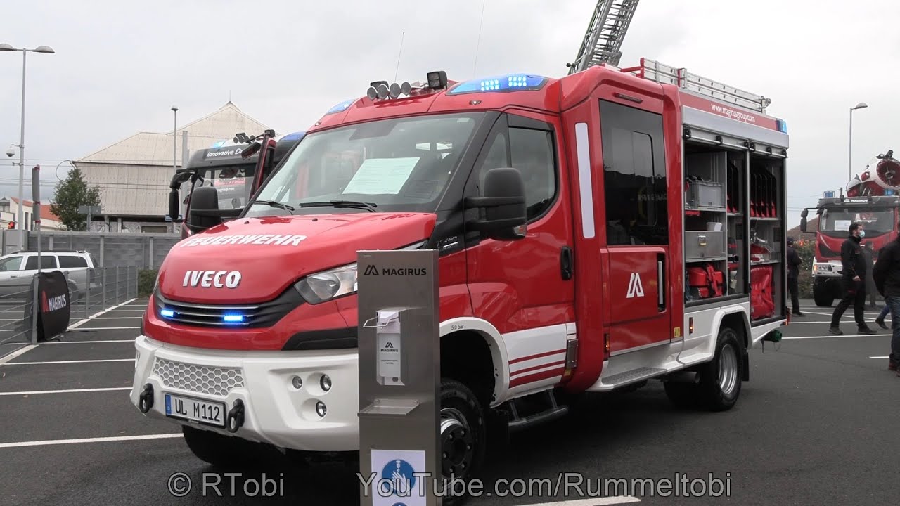 Iveco Magirus Small Fire Engine - Exterior & Interior - Florian Fire ...
