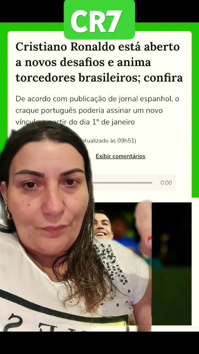Cristiano Ronaldo Diz Que Vai Aceitar Desafio E Até Uma Proposta De
