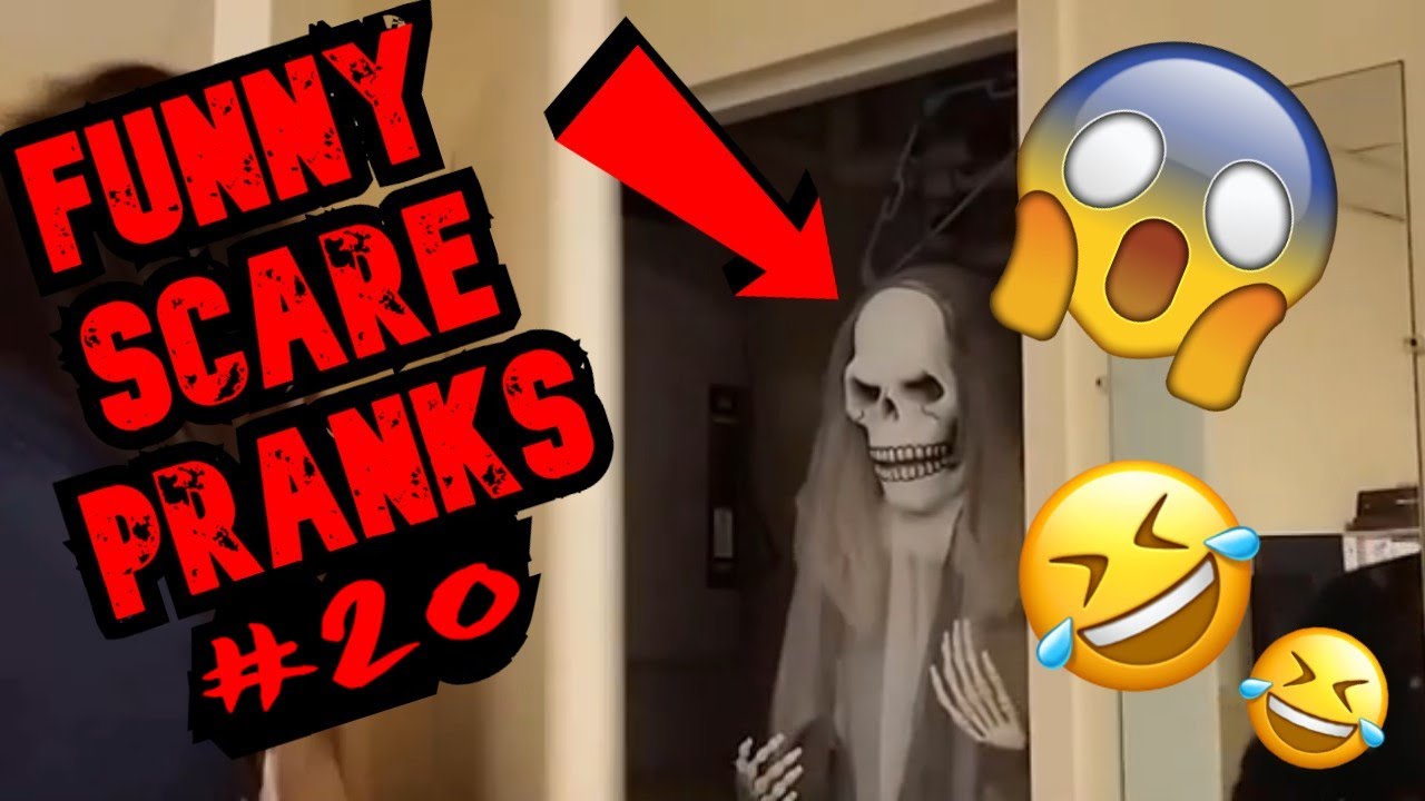 SPOOKY SCARY SKELETON!😱🤣 | Funny Scare Pranks #20 | Best Funnies Again ...