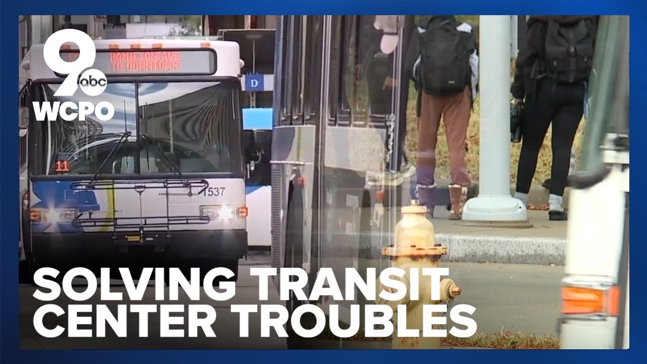 Concerns of students fighting, jaywalking continue at Cincinnati transit centers - YouTube