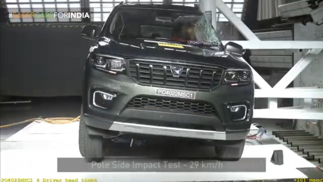 Mahindra Scorpio-N scores a welcome five star safety rating #safercar # ...