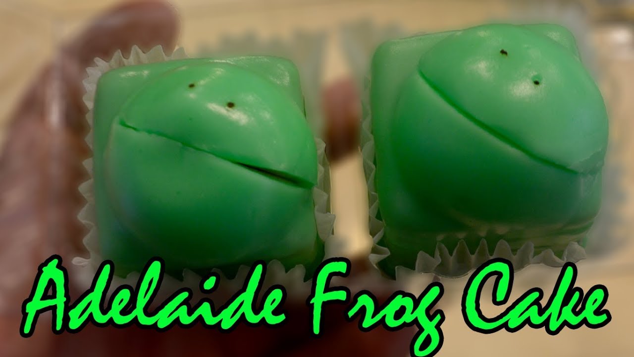 Eating Adelaide FROG Cake! - YouTube