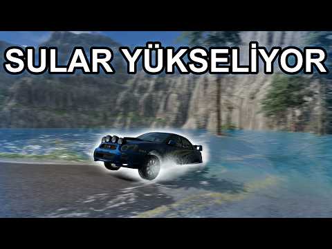 Sular Altında Kaldım! - Belalı Mod! │Beam.ng Drive