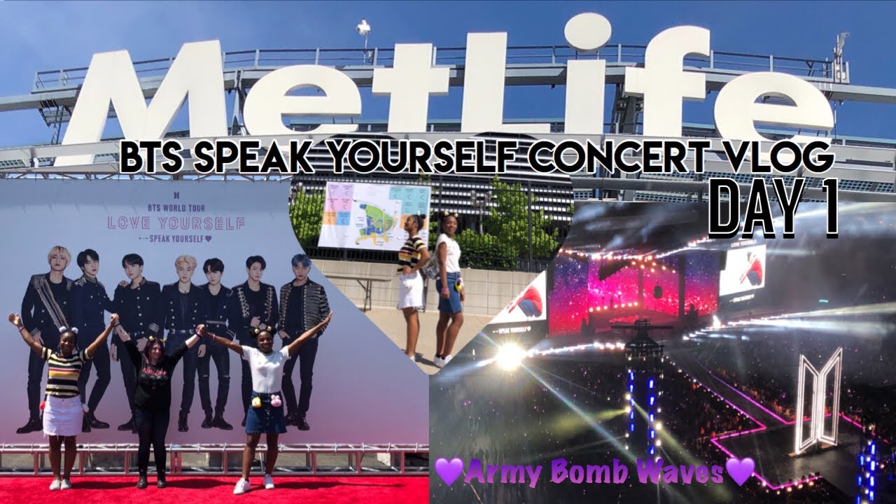 190518 BTS (방탄소년단) SPEAK YOURSELF TOUR @ METLIFE DAY 1!!! - YouTube