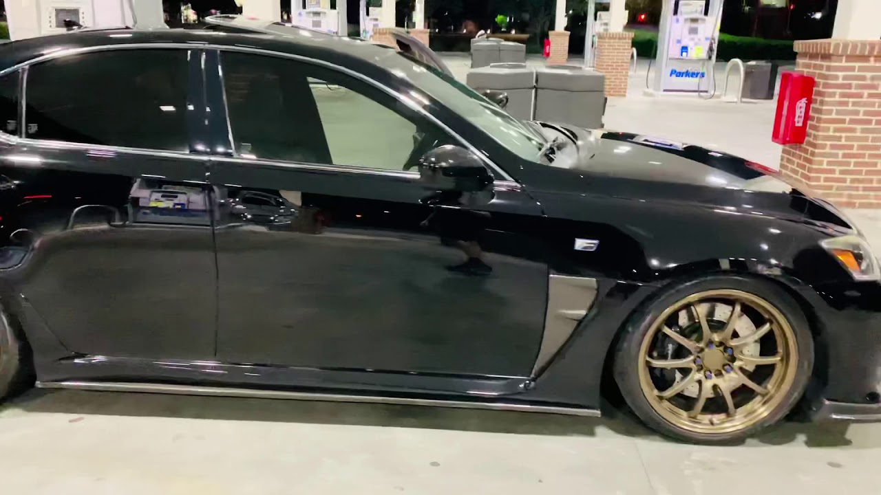 2011 Lexus ISF (Obsidian Black ceramic coated exterior walk around ...