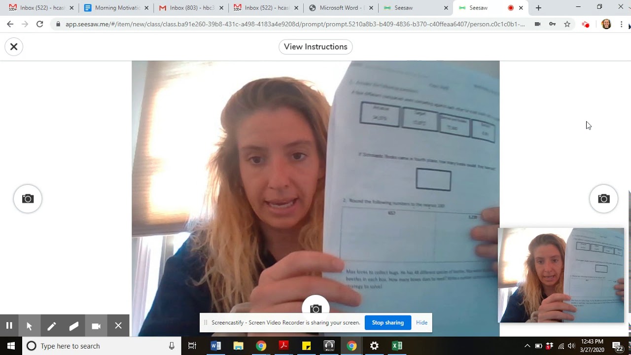 How To Use Seesaw On A Computer - YouTube