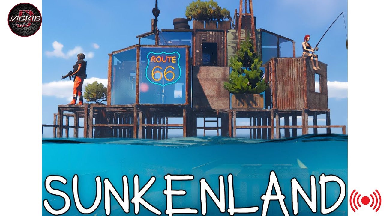LIVE ~ Island Conquering ~ Sunkenland Gameplay - YouTube