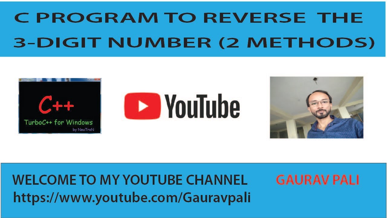 C Program To Reverse A Number How To Find The Reverse Of A Number In C Program To Reverse A Number How To Find The Reverse Of A Number In