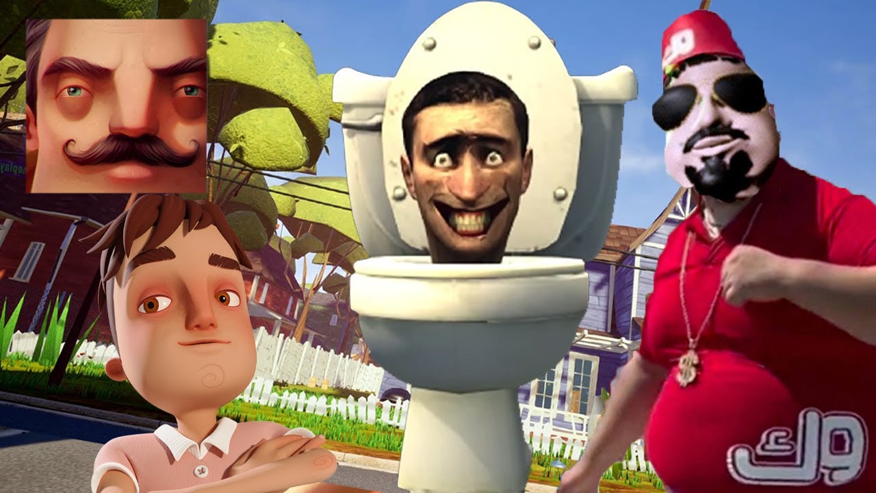 Hello Neighbor - New Secret Neighbor Skibidi Toilet Aaron Skibidi Dop ...