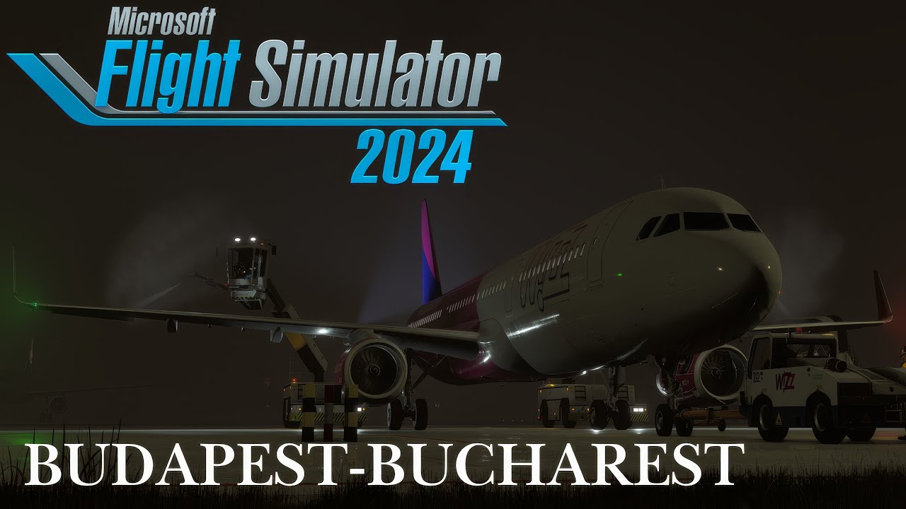 ️ Microsoft Flight Simulator 2024 | Night Flight | Budapest to ...