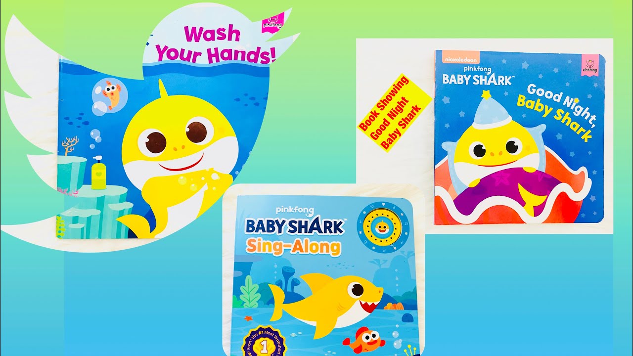 Good Night, Baby Shark| Pinkfong Baby Shark Sing-Along| Wash Your Hands ...