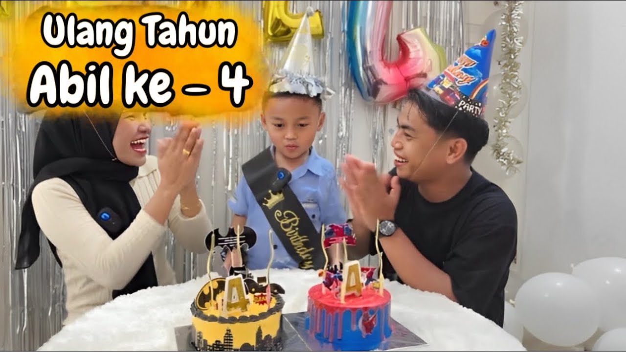 Ulang Tahun Abil yang ke 4 - YouTube