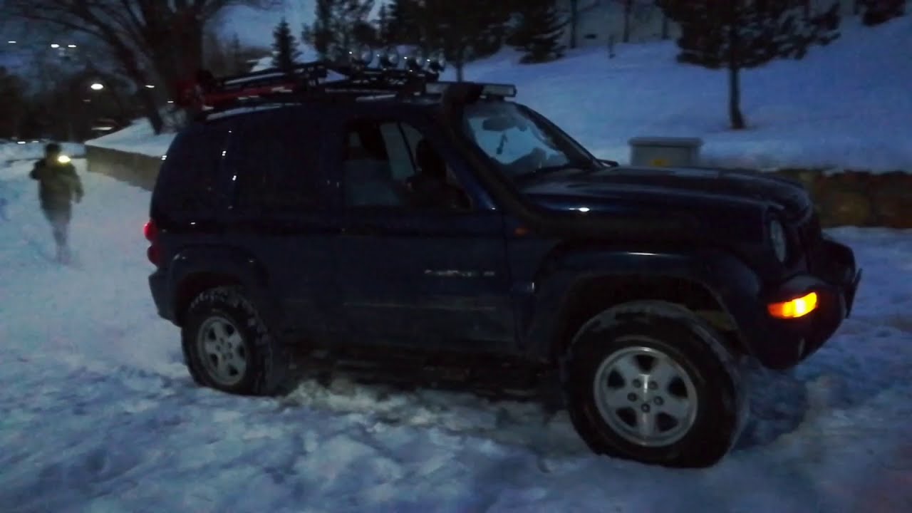 Jeep Cherokee Liberty KJ 4x4 Systems - YouTube