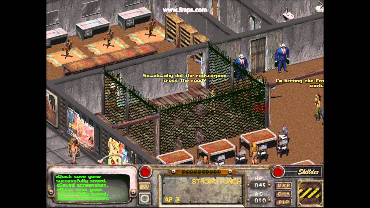 Fallout 2 - Playing as a Deathclaw - YouTube