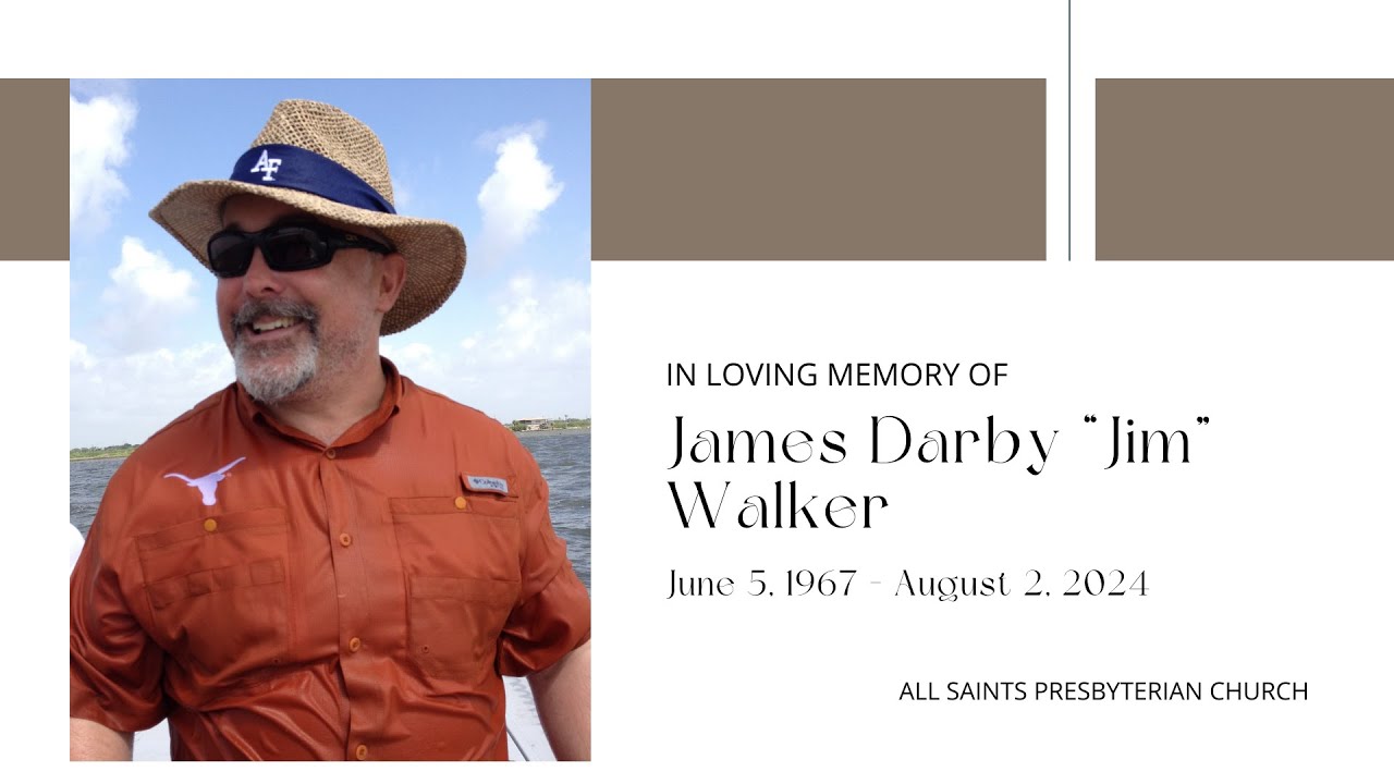 Memorial Service - James Walker - YouTube