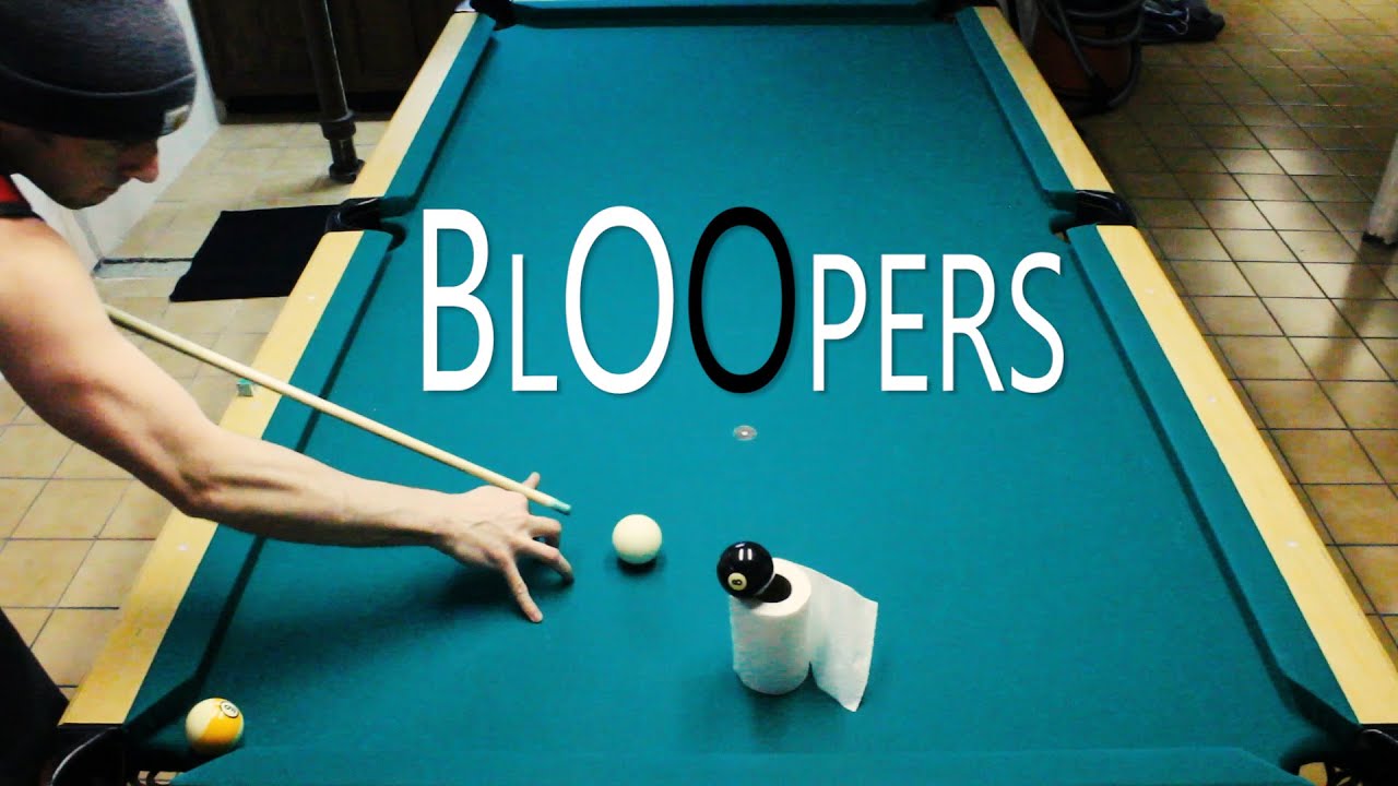 Pool Trick Shot Bloopers - YouTube