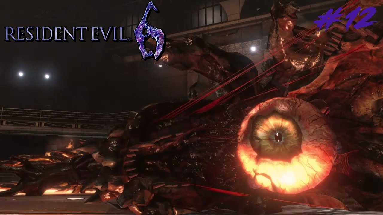 Resident Evil 6. Прохождение #12. Зомби T-REX. - YouTube