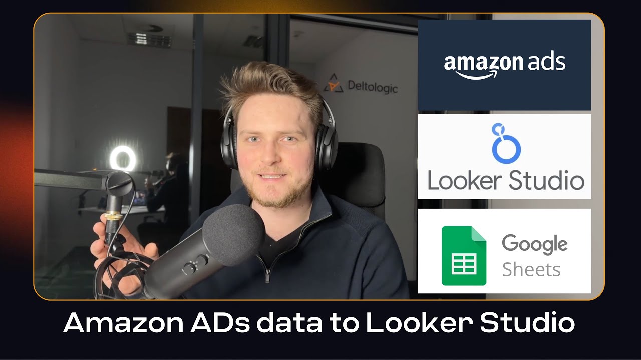 How to build Looker Studio dashboard with Amazons ADs API - YouTube