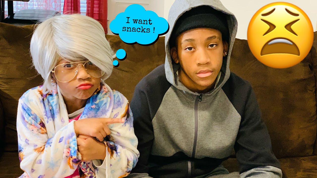 Grumpy Grandma Skit| Nelani’s World😠 - YouTube