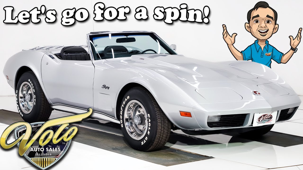1974 Chevrolet Corvette for sale at Volo Auto Museum (V20787) - YouTube