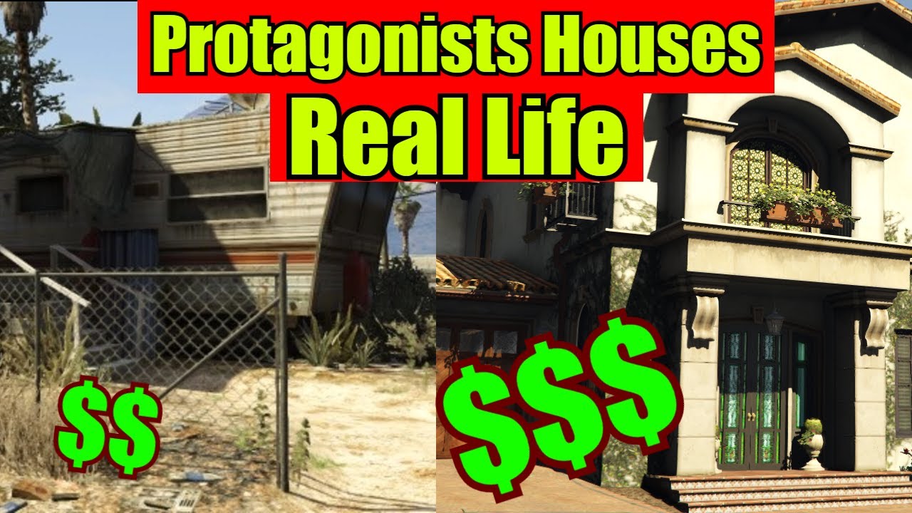 GTA 5 Protagonists Houses (Safe Houses) Prices In Real Life US Dollars ...