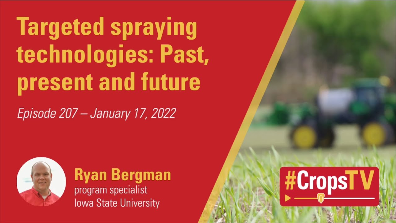 Targeted spraying technologies: Past, present and future - YouTube