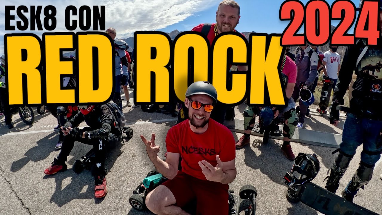 ESK8 CON 24, RED ROCK group ride + special announcement - YouTube