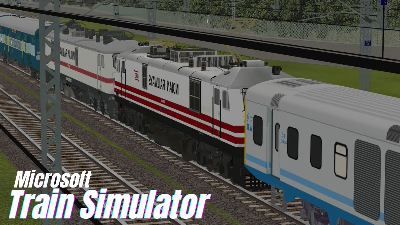 TRAIN ACCIDENT in IR- MSTS OPEN RAILS | Indian Train Simulator - YouTube
