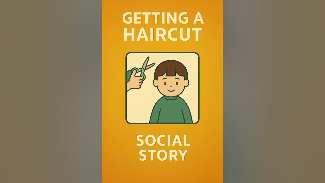 Getting a Haircut – Social Story for Autistic Children #autism - YouTube