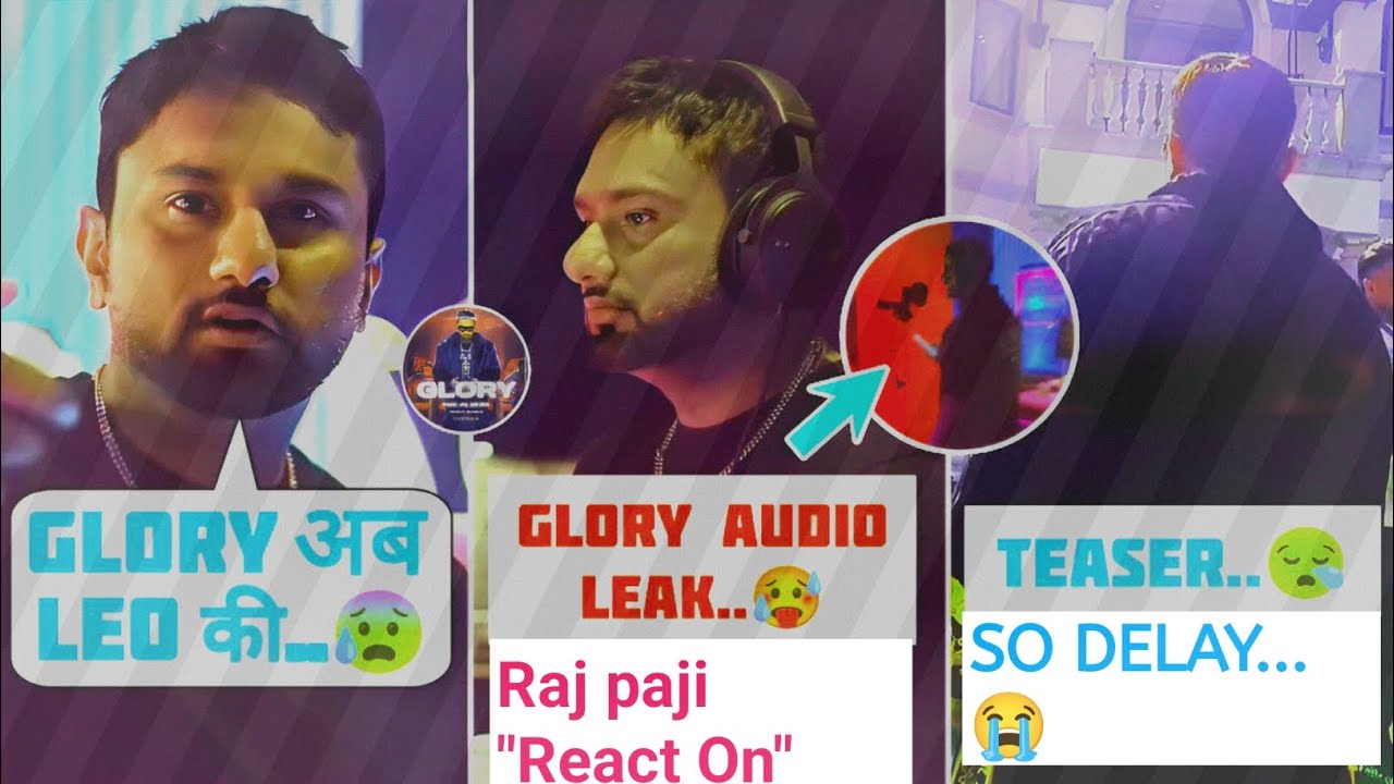 HONEY SINGH - GLORY AUDIO LEAKED😮 ACCOUNTS SONG TEASER OUT NOW🤔| LEO X ...