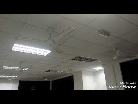 9 Msi " MF60 " Industrial Ceiling Fan in a Mosque in near Restaurant ...