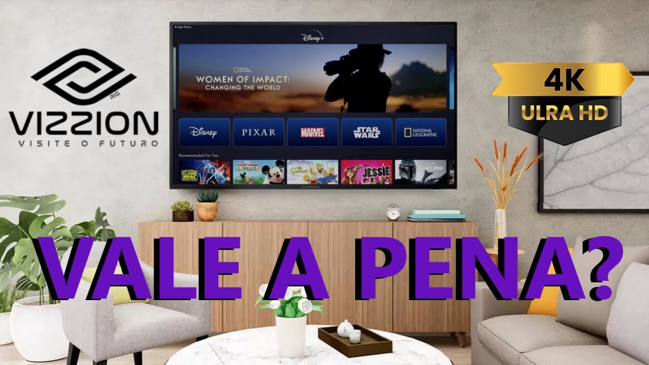 NOVIDADE! Nova Smart TV 50” 4K DLED Vizzion LE50UHD20 2022 - YouTube