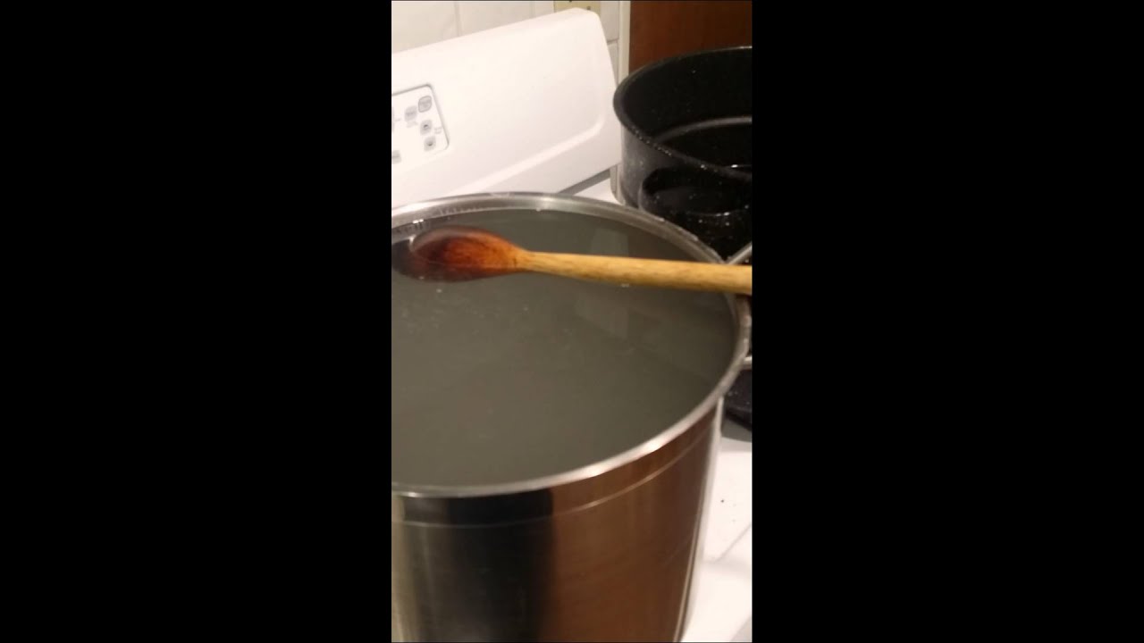 How to make a salt water saturation - YouTube