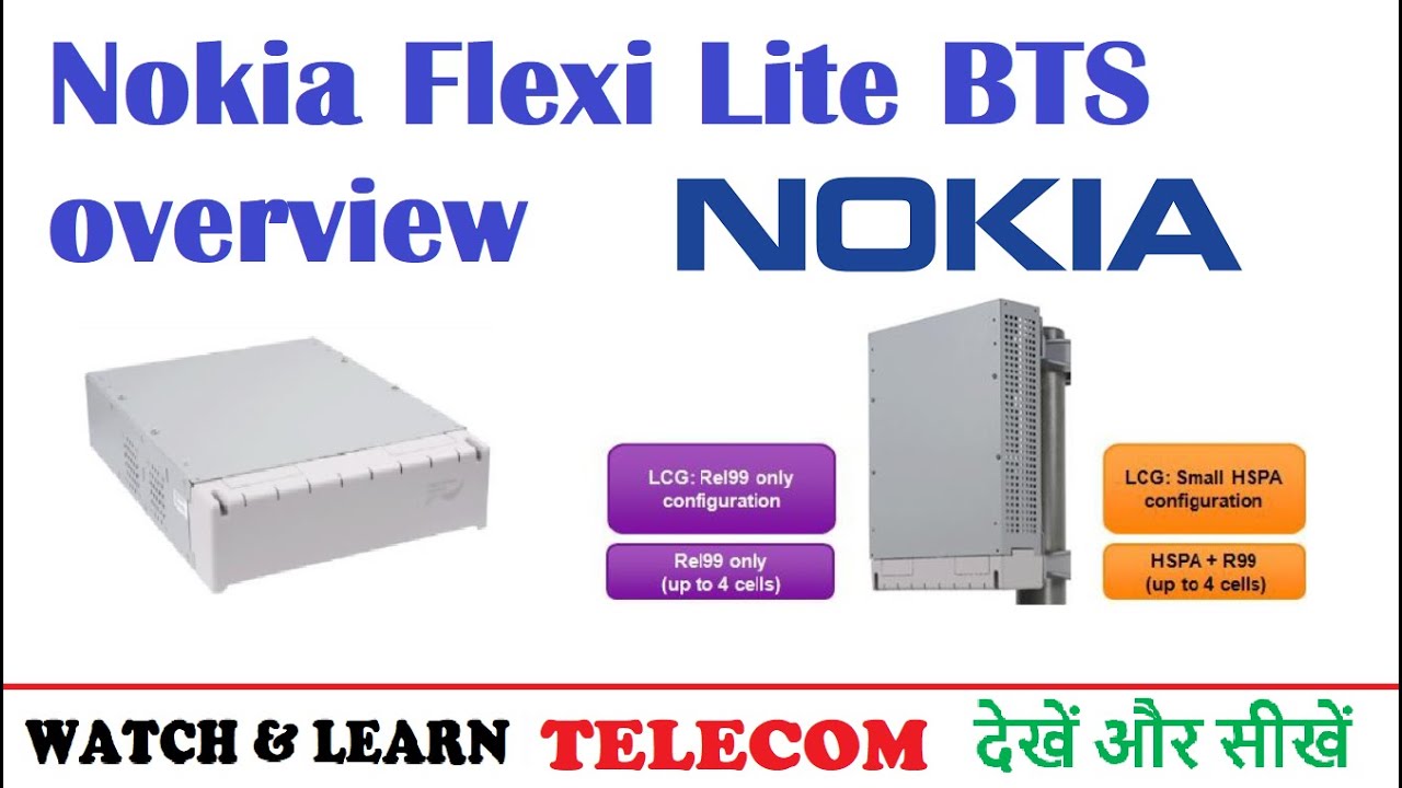 Nokia Flexi Lite BTS overview - YouTube