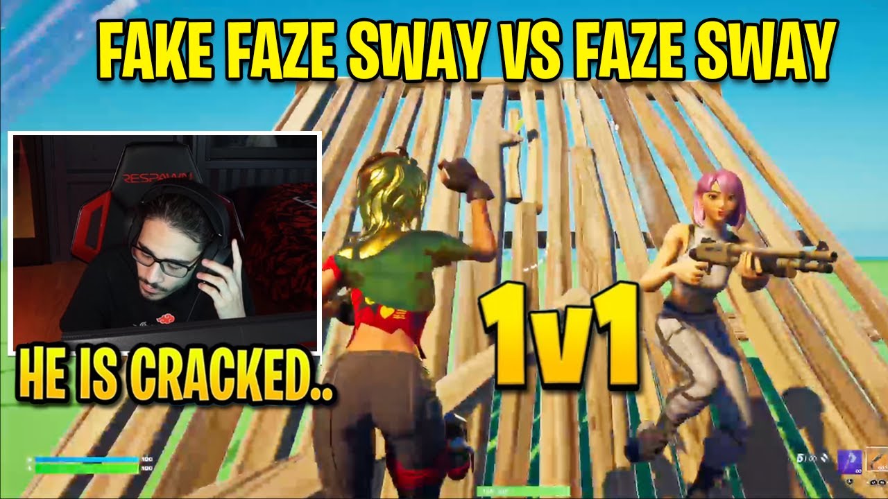 The FAKE FaZe Sway vs FaZe Sway (1v1) - YouTube