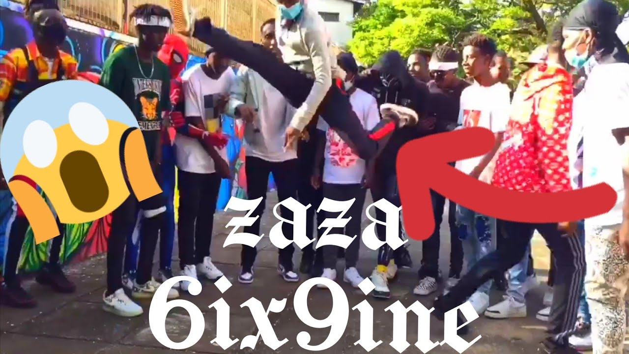 6IX9INE - ZAZA (Official Dance Video) |Are You Dumb.....| @KGVNG ...