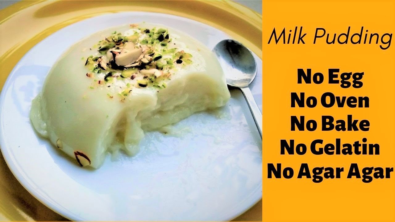 Milk Pudding Recipe Without Gelatin|No Oven|Muhallebi|Ramzan Special ...
