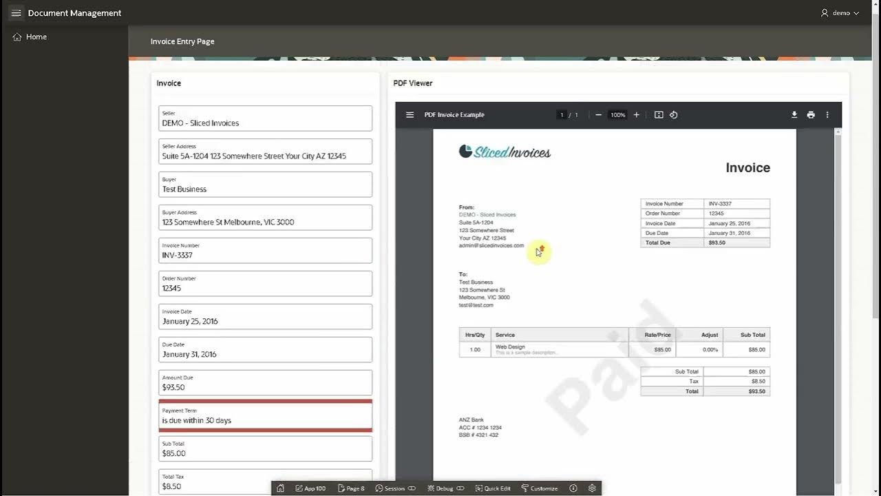 Low-Code meets AI: Streamlining Invoice Processing with Oracle APEX and AI-powered OCR ...