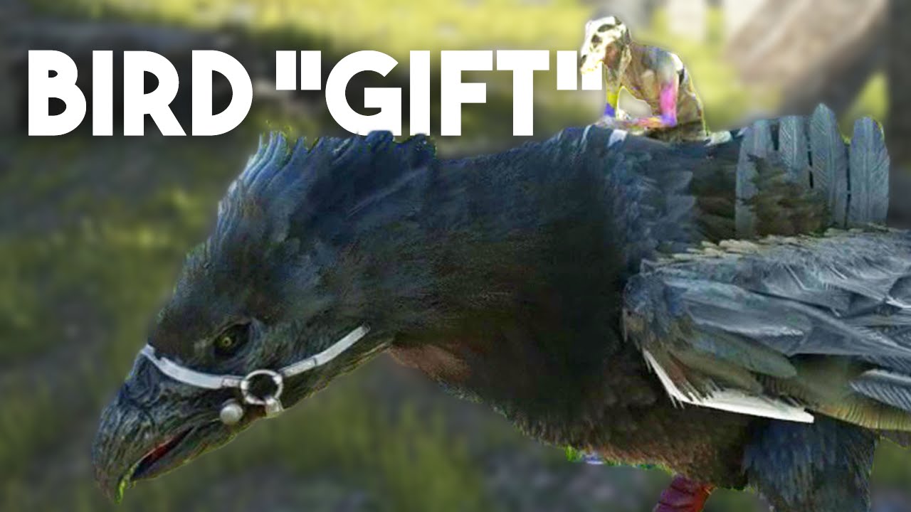 ARK Survival Evolved Gameplay :: Bird "Gift" from Putzee - YouTube