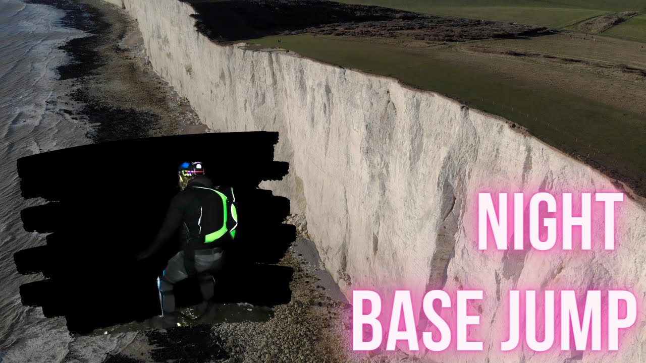 Night BASE Jumping Complete 🤘 ️ - YouTube