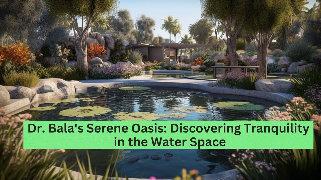Doctor Bala's Serene Oasis : Discovering Tranquility in the Water Space ...