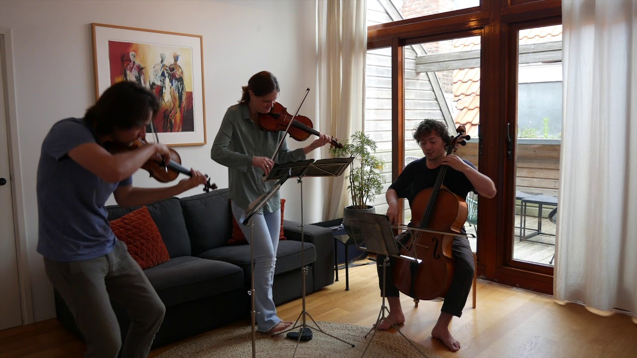 Beethoven: Fuga voor strijktrio - Tim Brackman, Floor Le Coultre ...