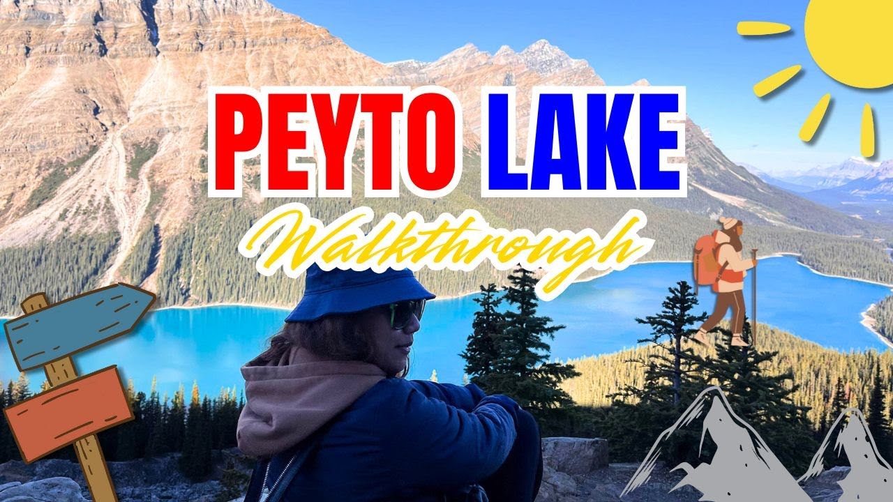Peyto Lake Walkthrough | Alberta’s Hidden Gem in Banff National Park ...