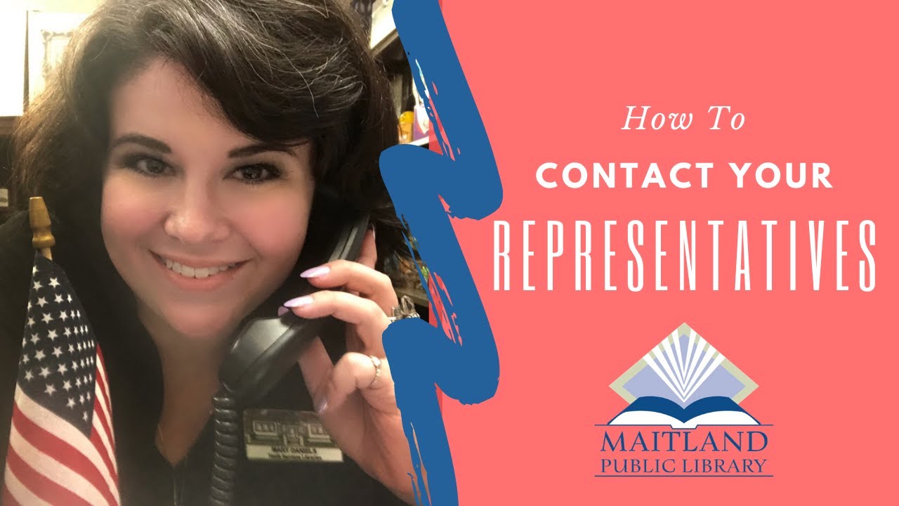 How To Contact Your Representatives - YouTube