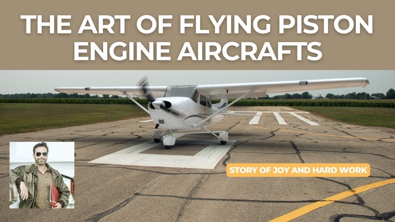 The Art of flying piston engine aircrafts - YouTube